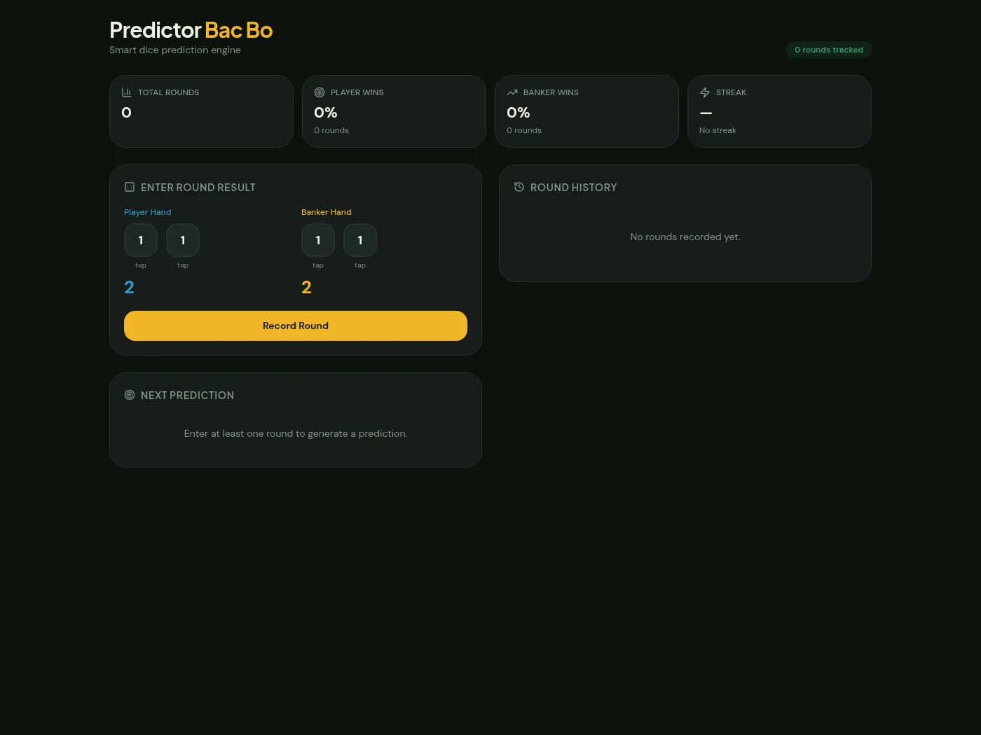 Predictor Bac Bo