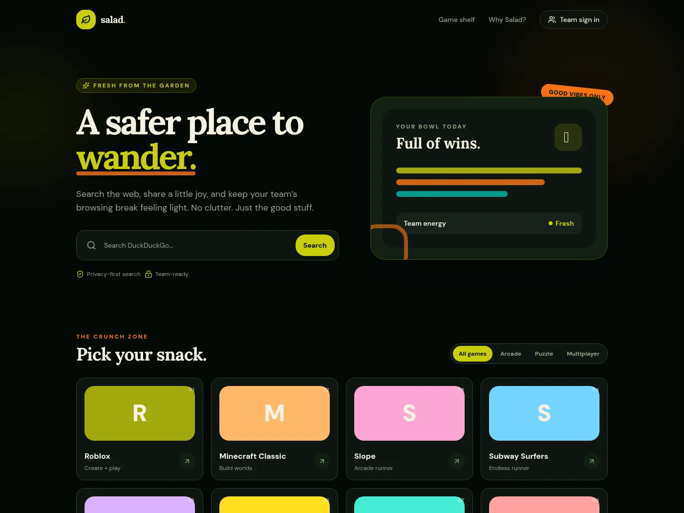 Salad Safe Proxy