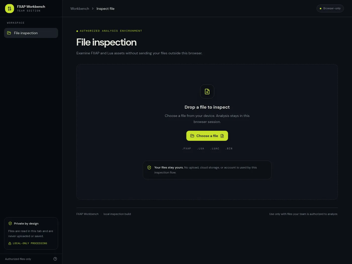 FXAP Decryptor Toolkit