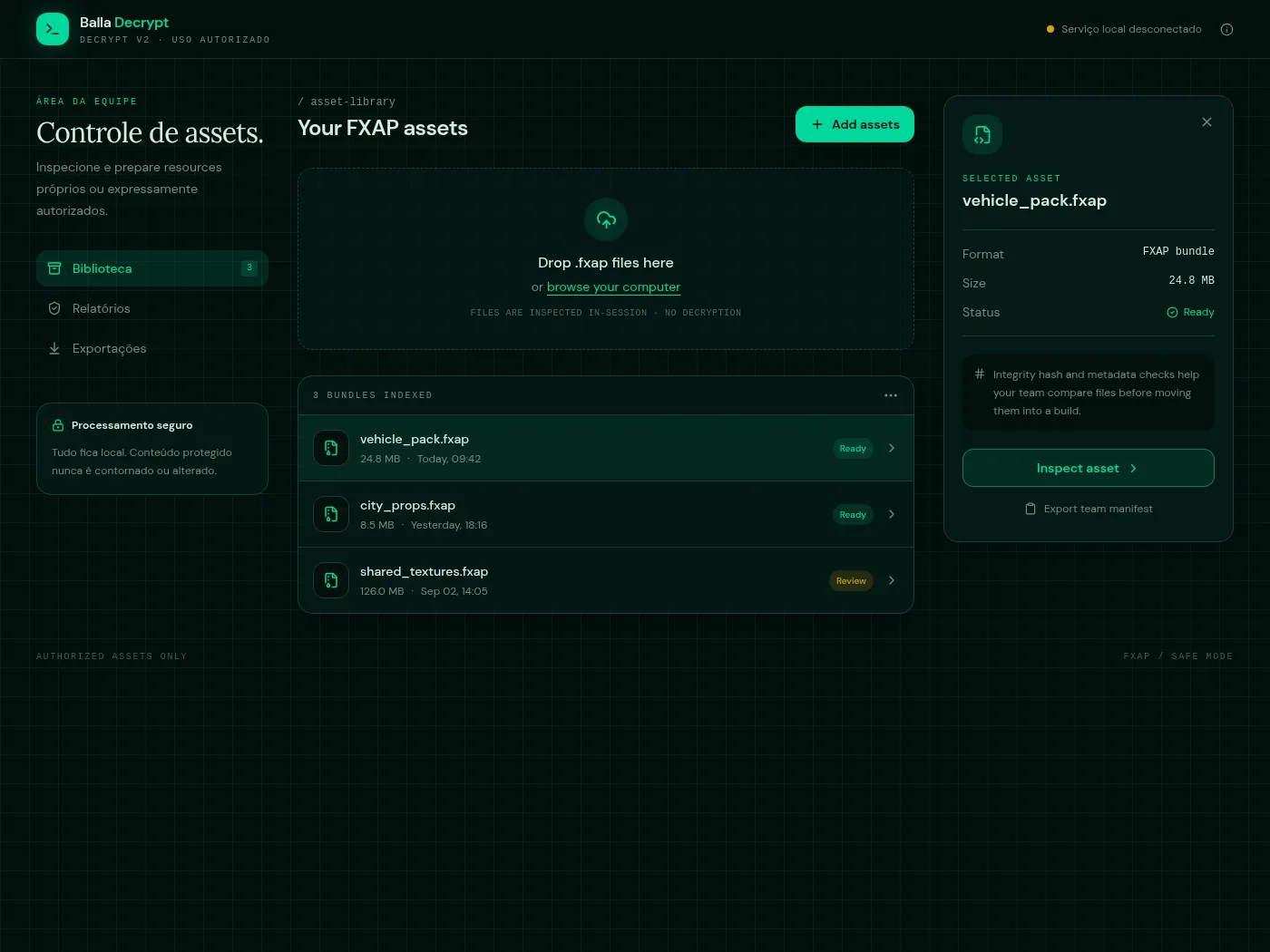 FXAP Decryptor Pro