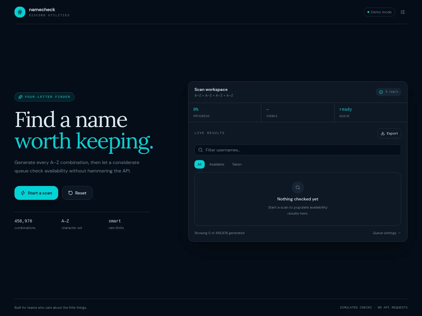 Discord Username Checker