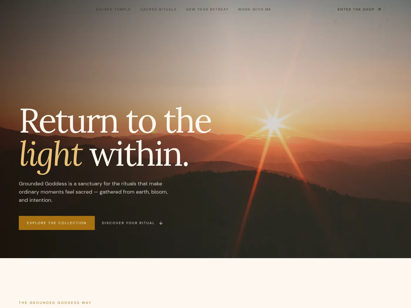 Healing Sanctuary Site