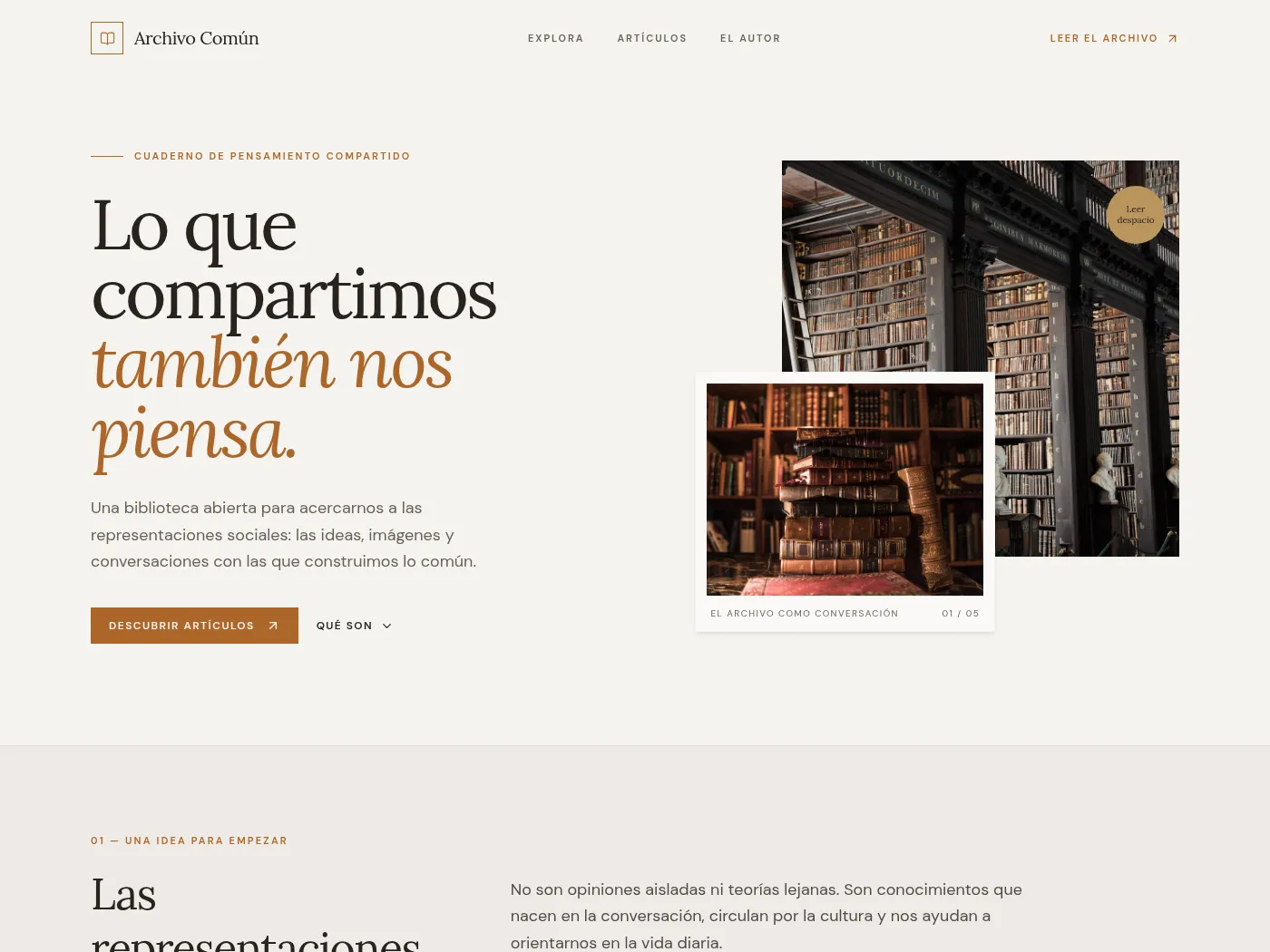 Social Representations Hub