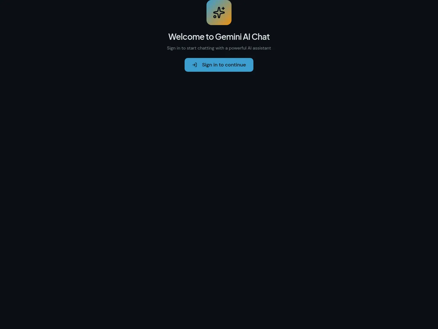 Gemini AI Chat