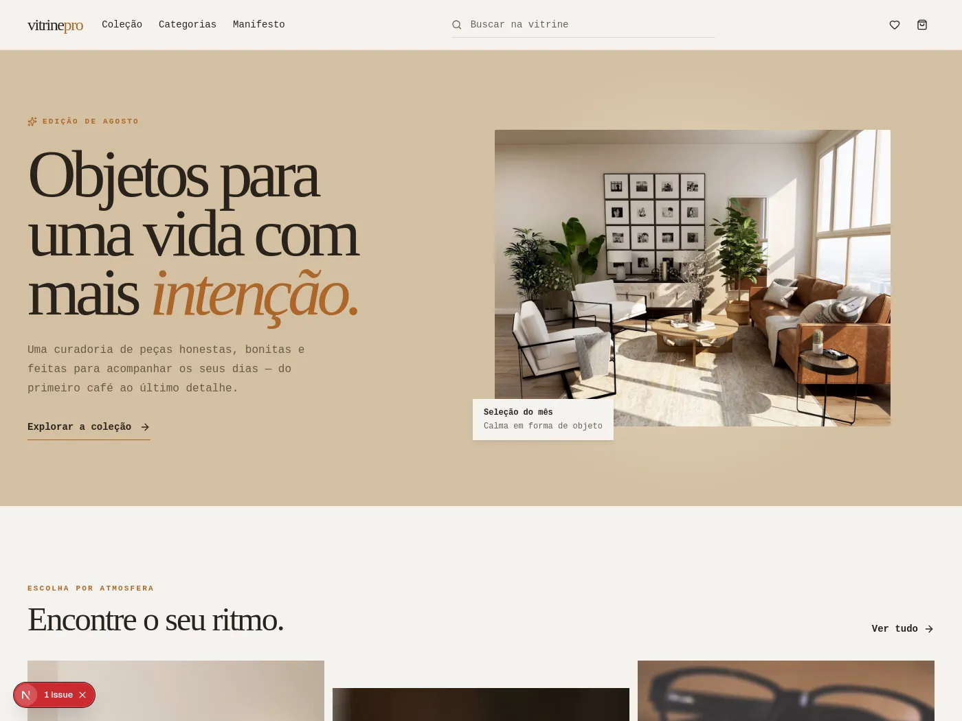 VitrinePro E-commerce