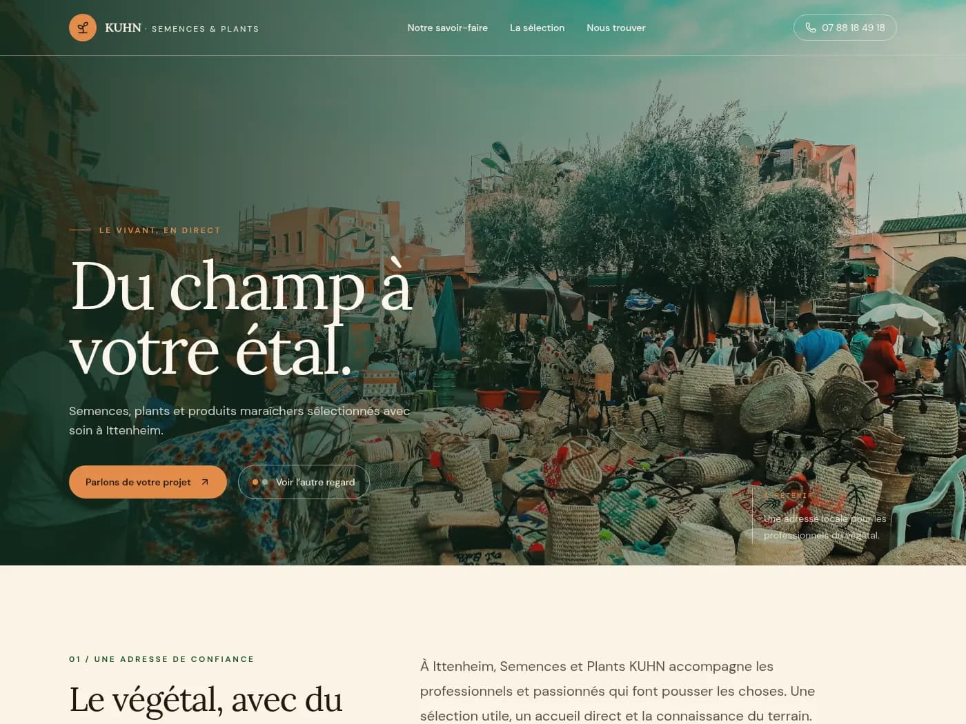 Vendeur Site Web