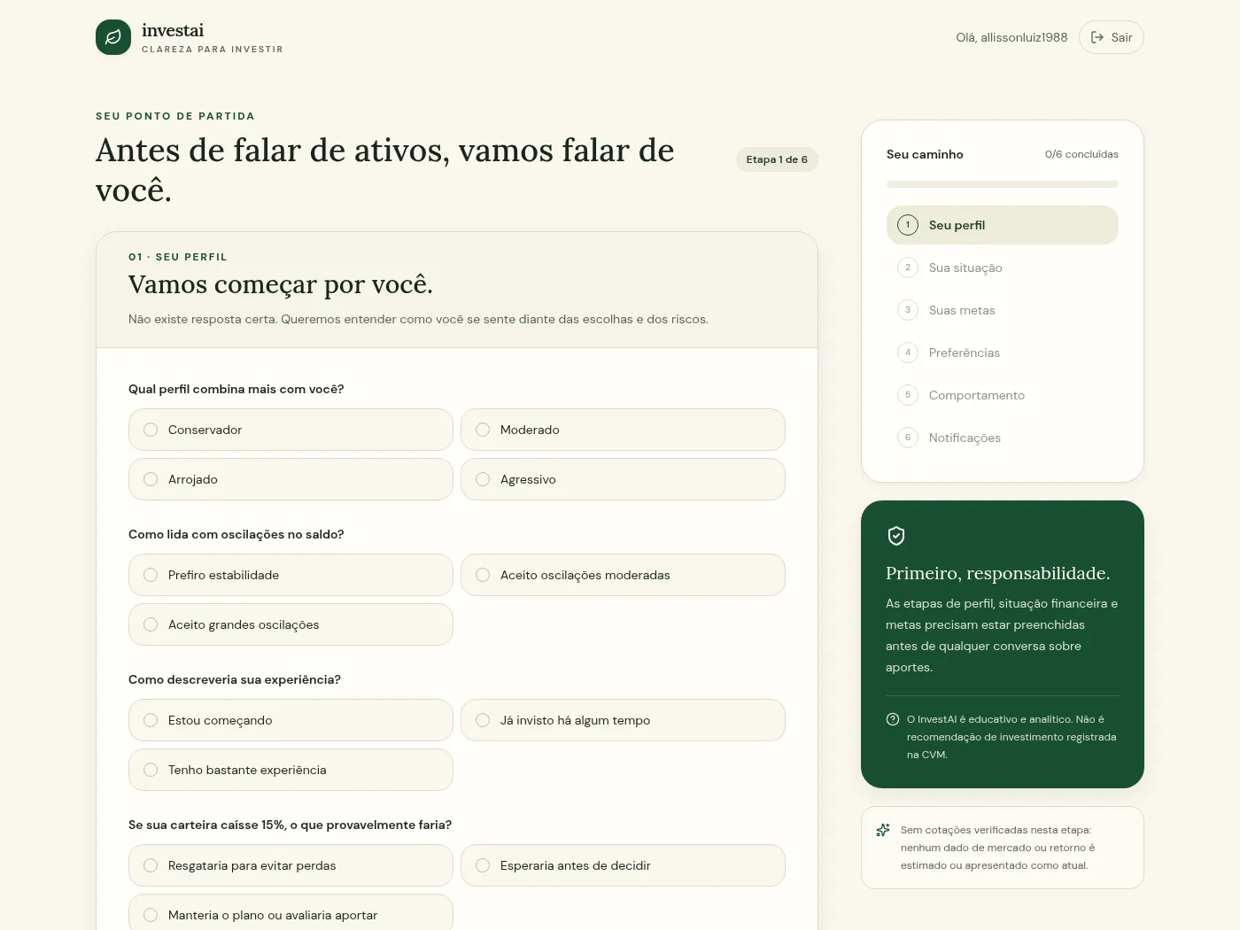 InvestAI Consultor Financeiro