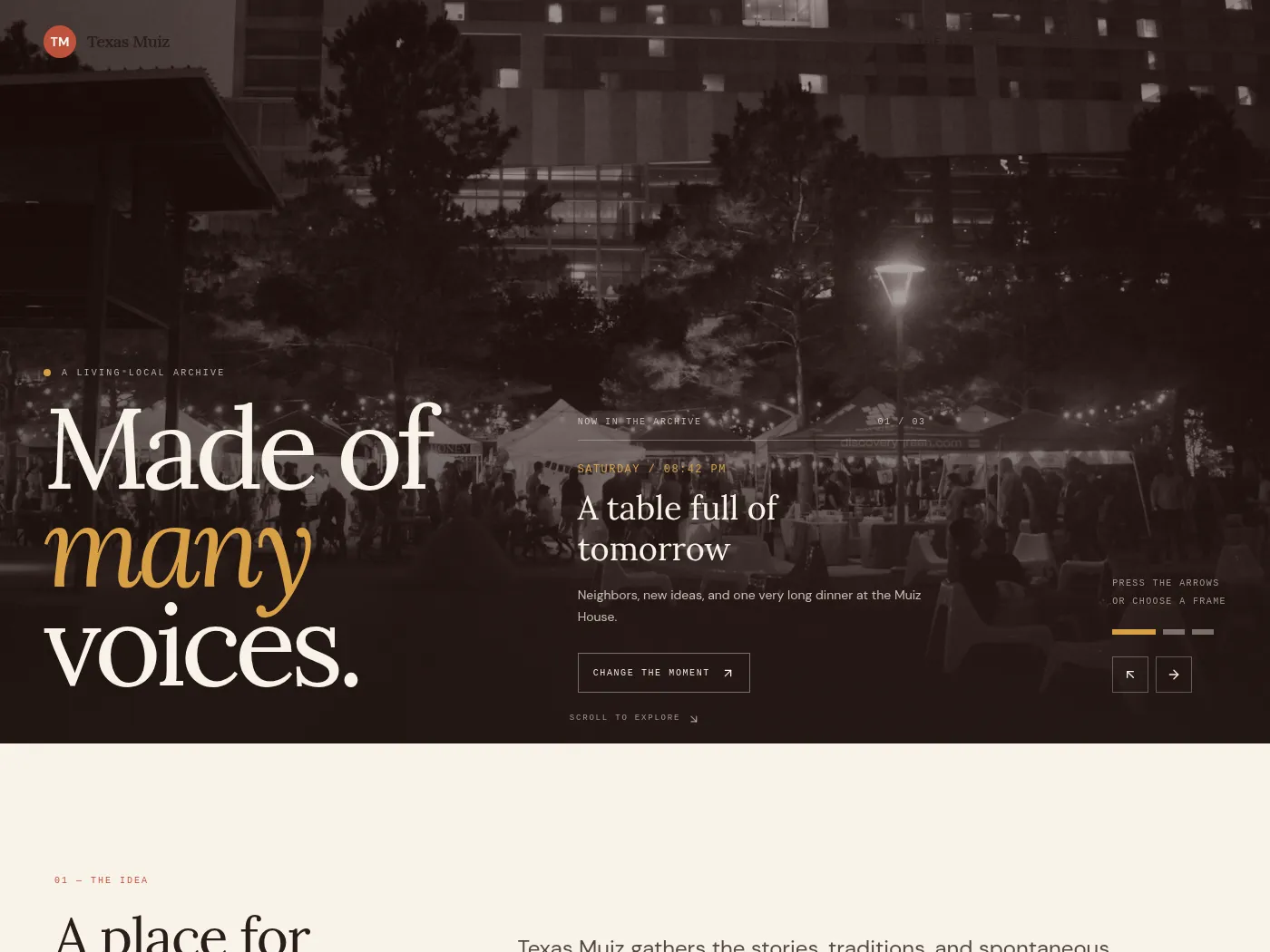 Texas Muiz Website
