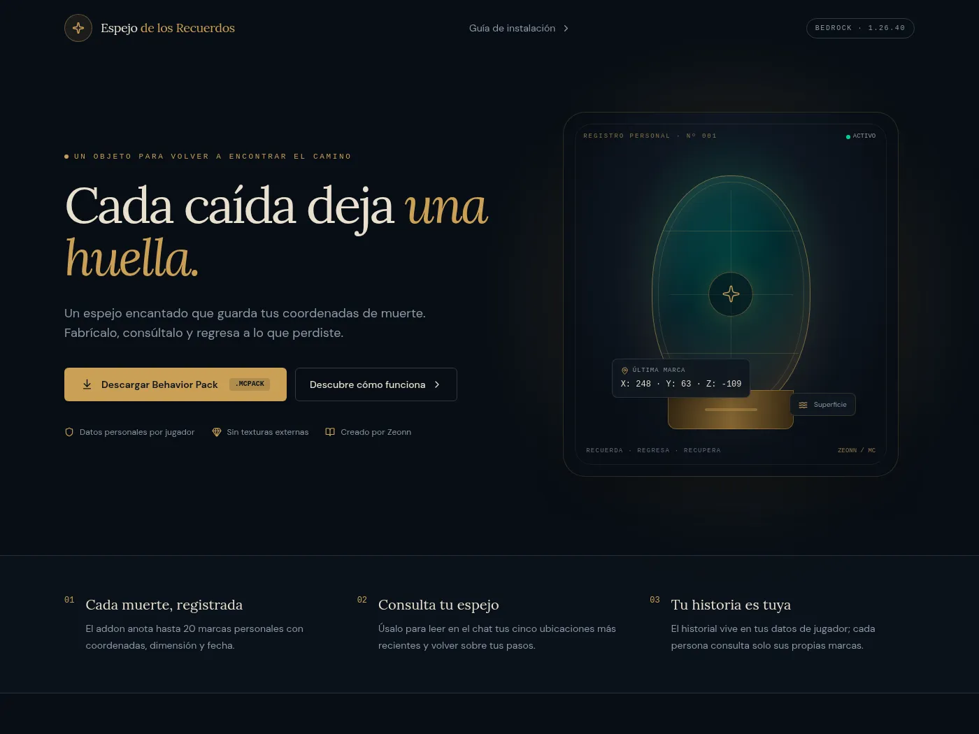 Espejo de los Recuerdos