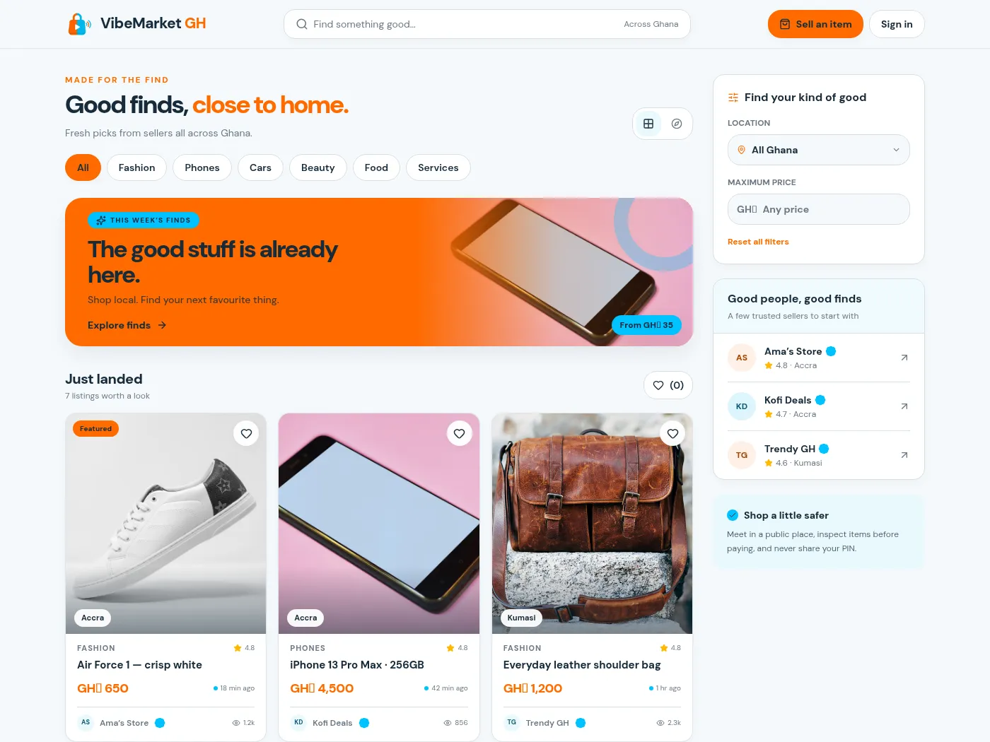 VibeMarket GH