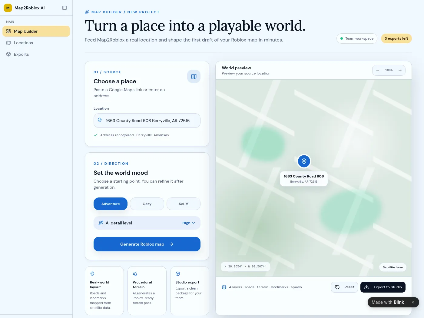 Map2Roblox AI Converter