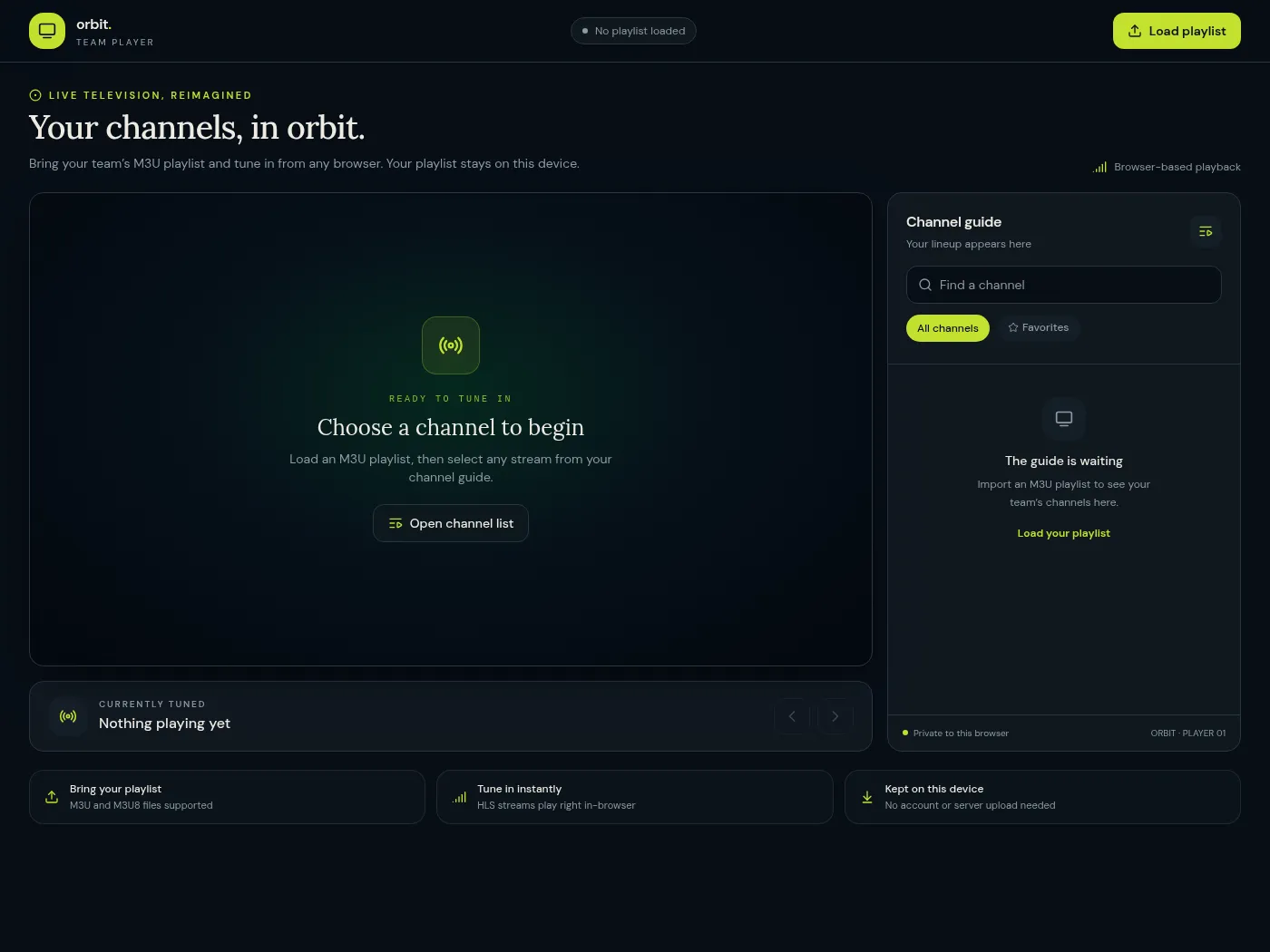 Web STBemu IPTV Player