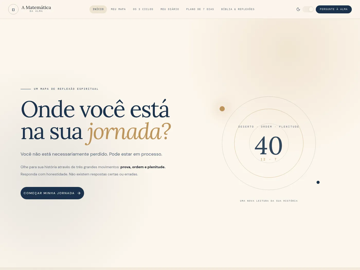 A Matemática da Alma