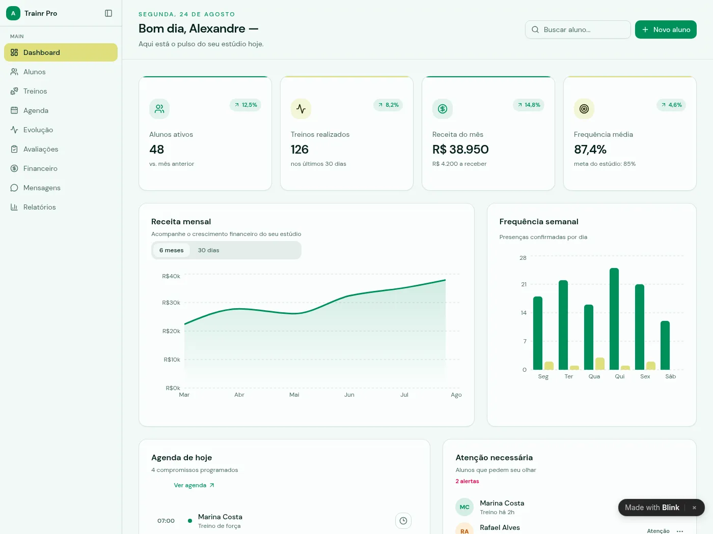 Trainr Pro Platform