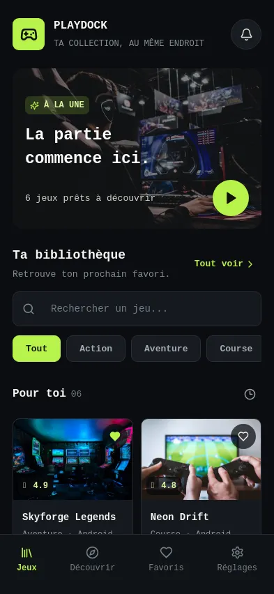 Game Menu System