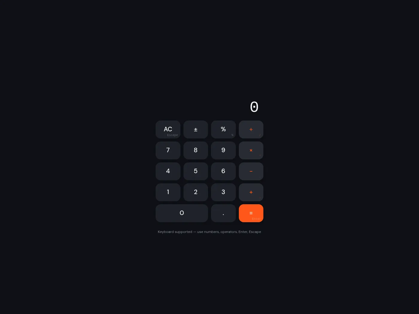 QuickCalc App