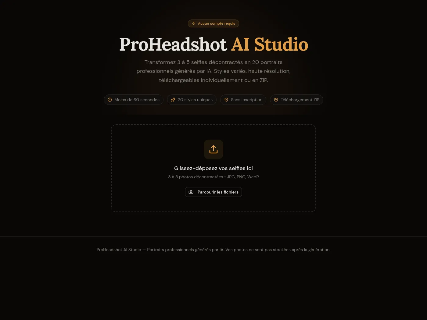 ProHeadshot AI Studio