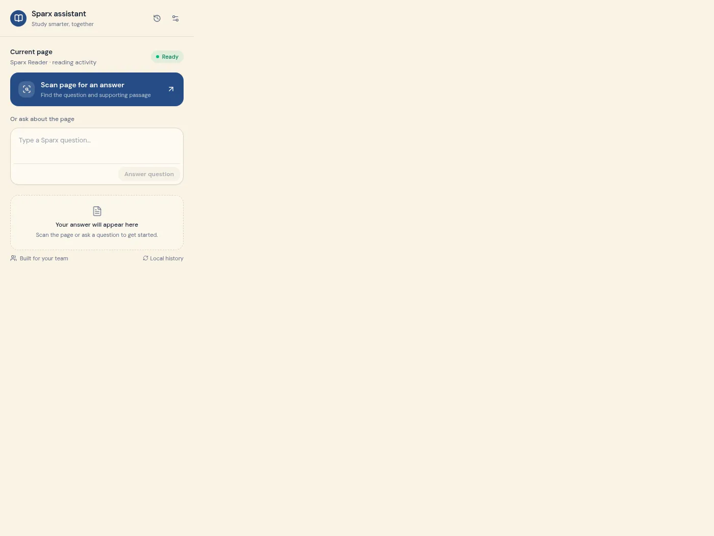 Sparx AI Assistant