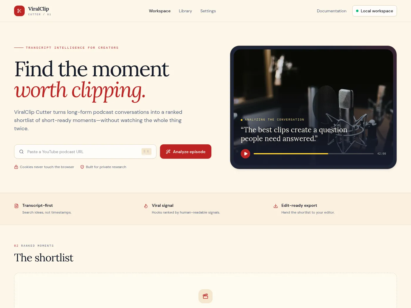 ViralClip Cutter