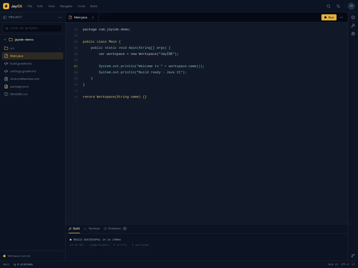 JayIDE Web IDE