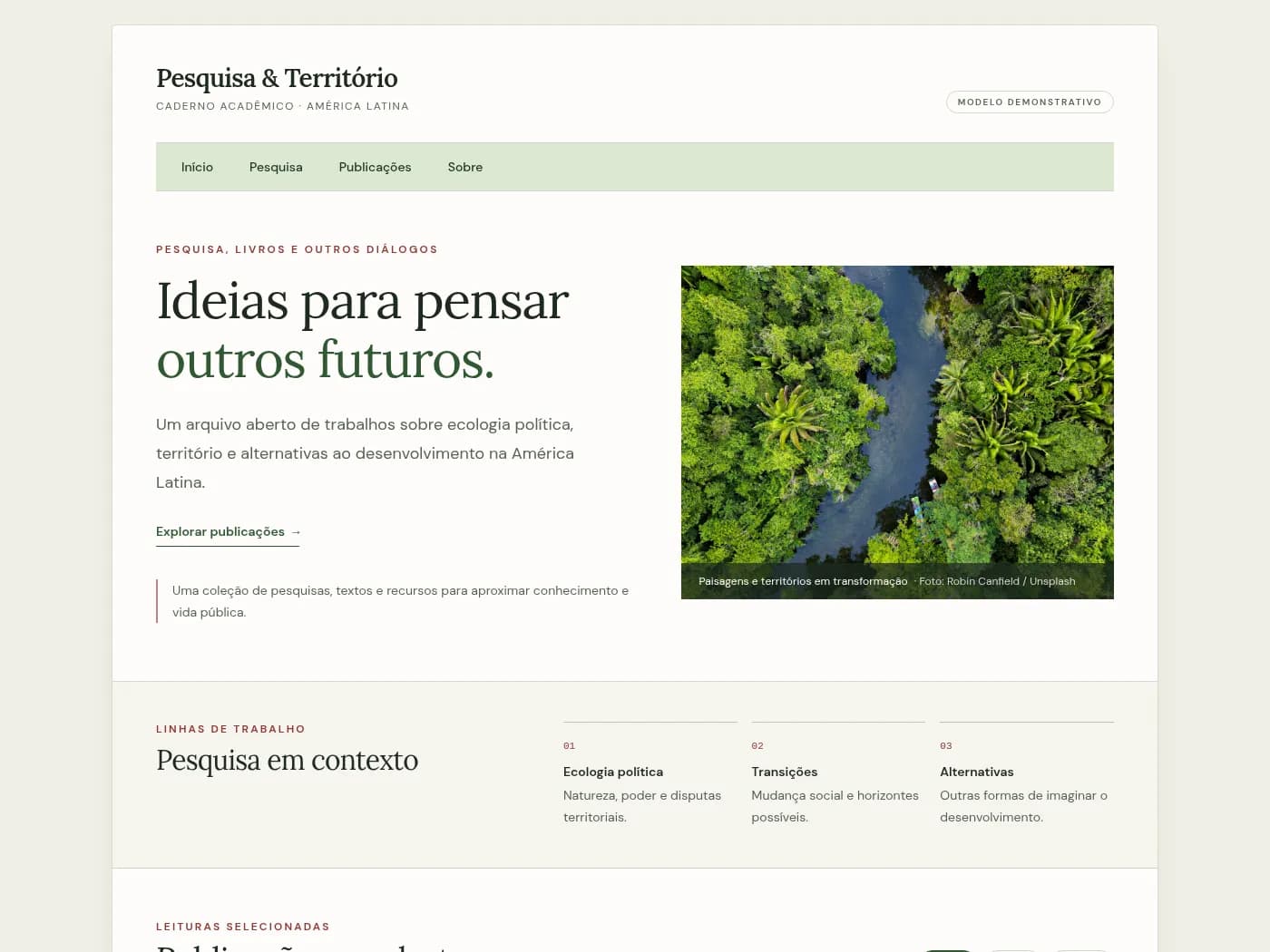 Gudynas Academic Site