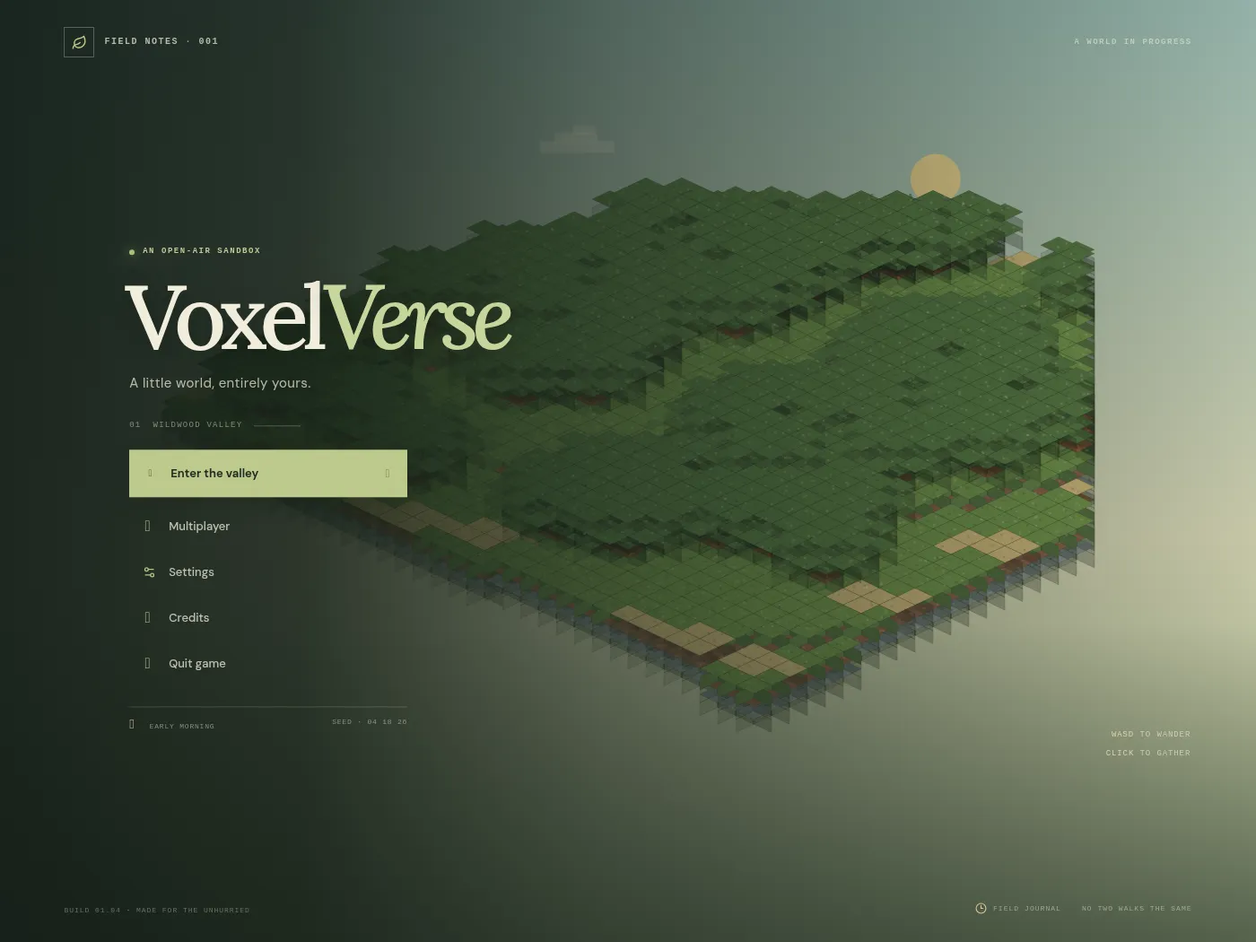 VoxelVerse Survival