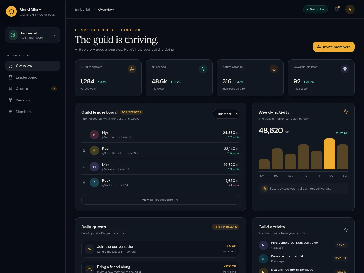 Guild Glory Bot
