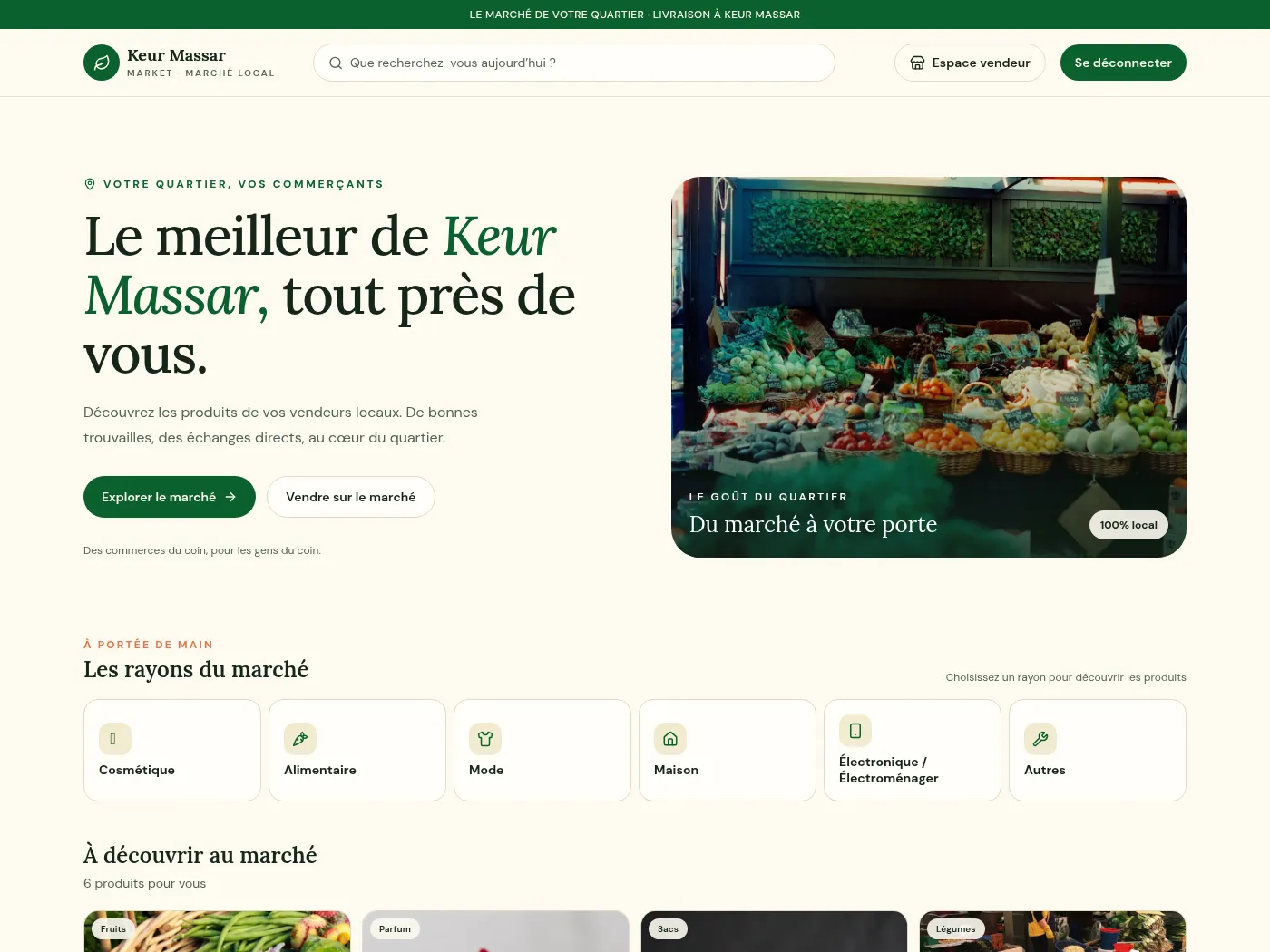 Keur Massar Market