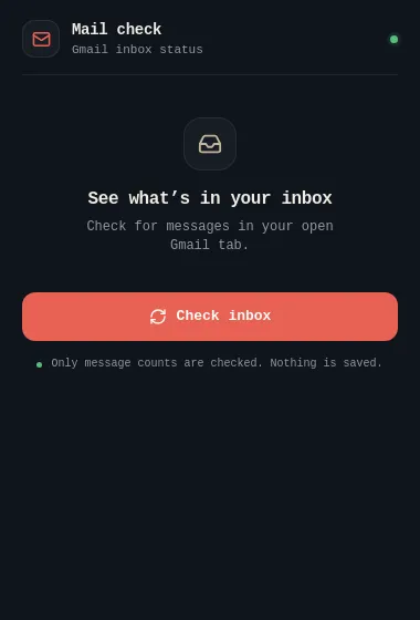 Gmail Message Notifier