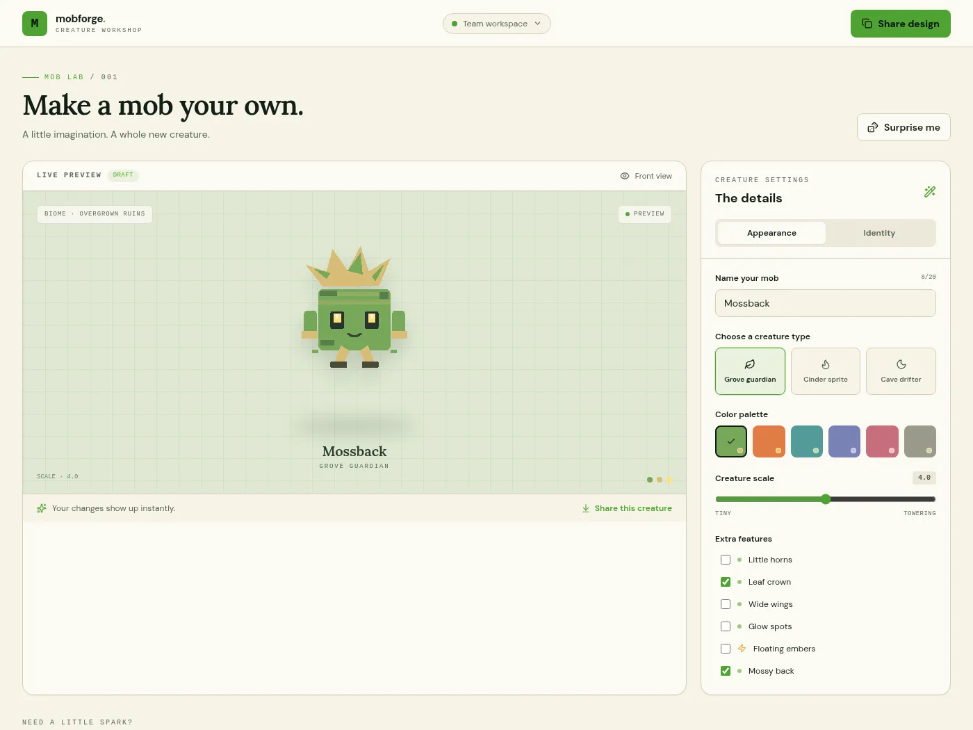 MobForge Studio