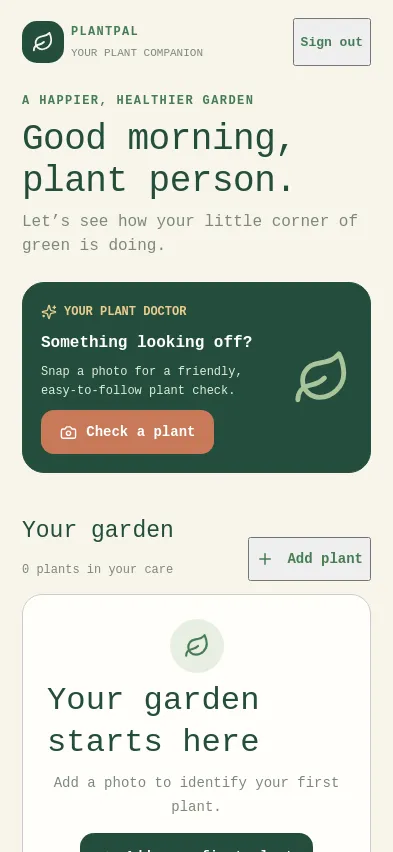 PlantPal AI Doctor