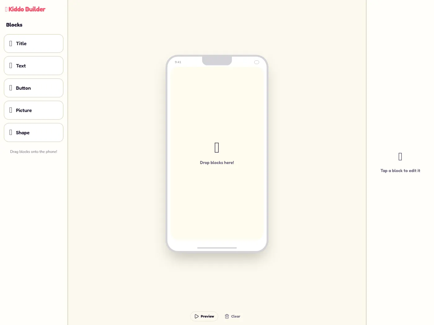 Kiddo App Builder