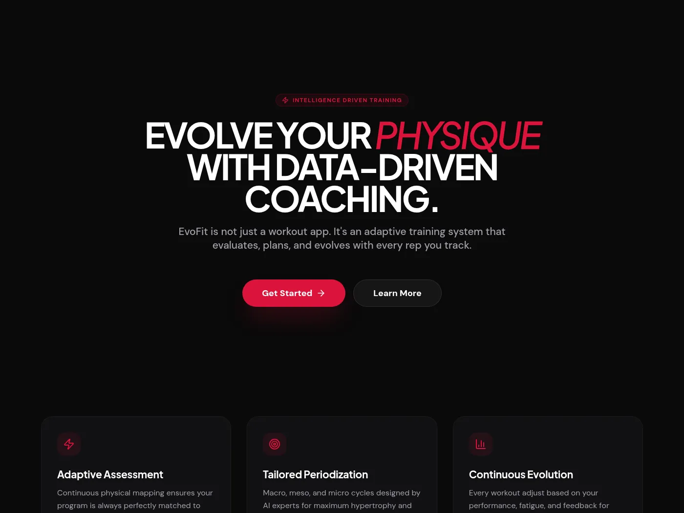 EvoFit Progress Coach