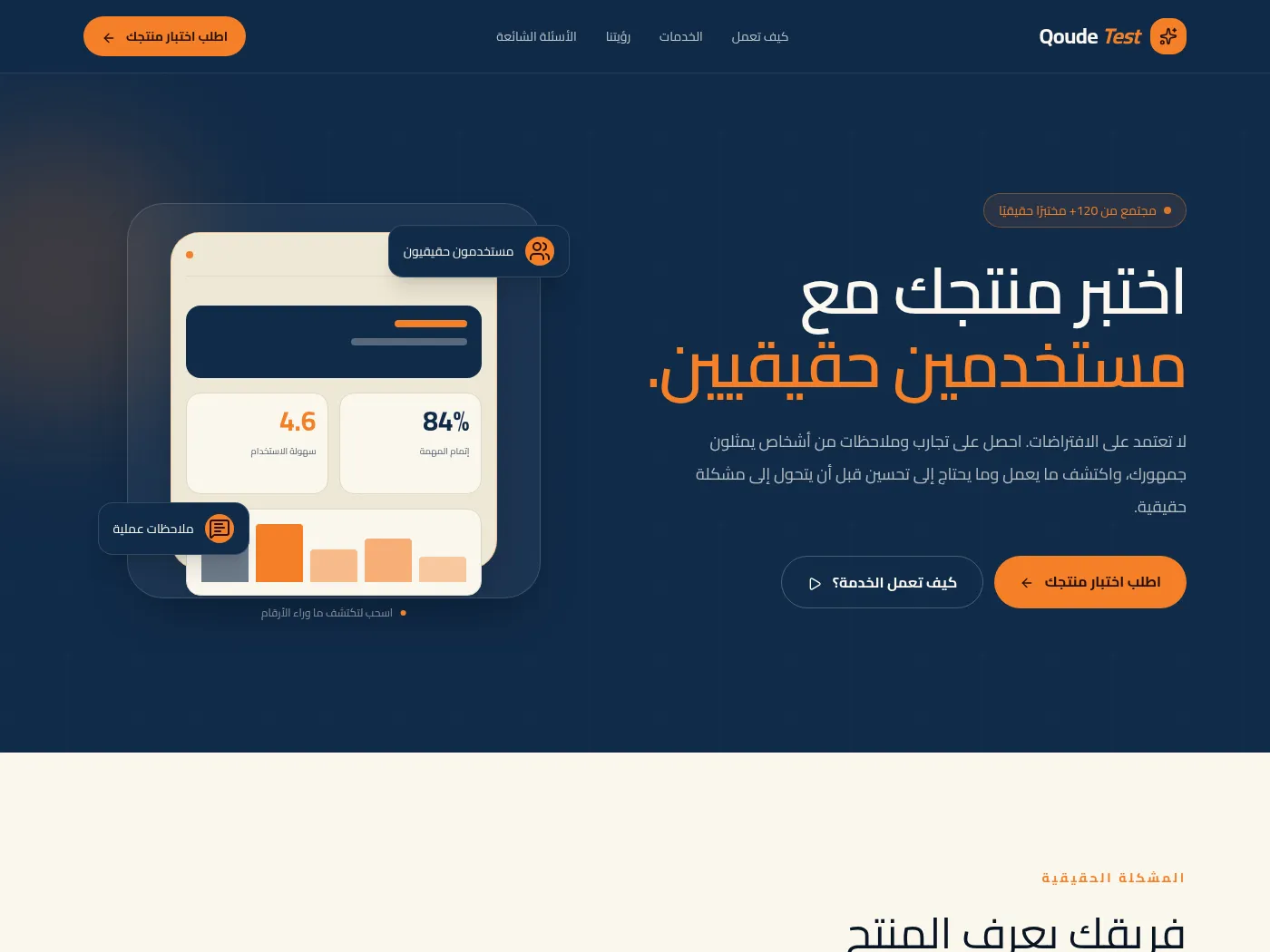 Qoude Test Platform