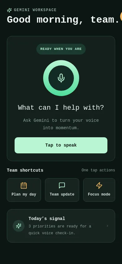 Gemini Voice Assistant