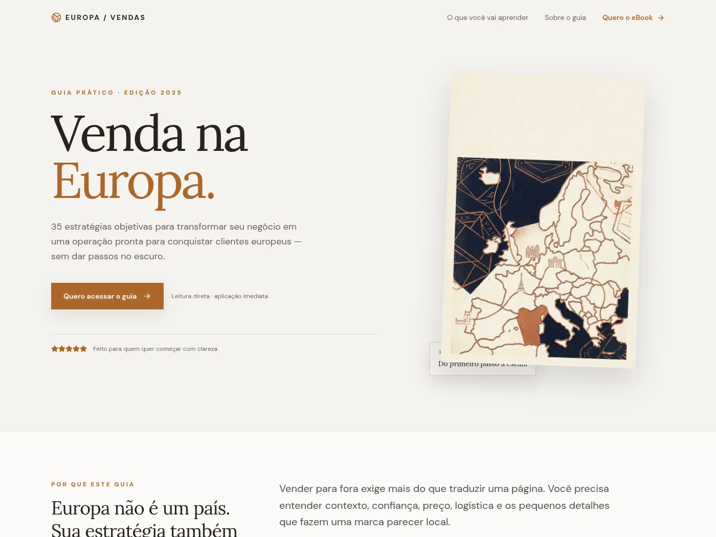 Ebook Europa Vendas