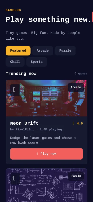 GameHub Creator