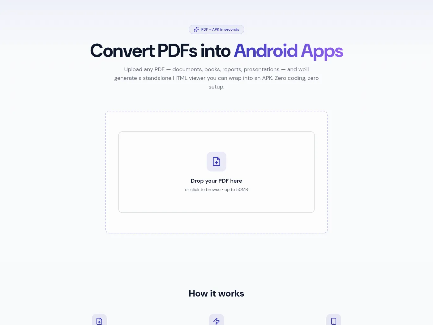 PDF2APK Converter