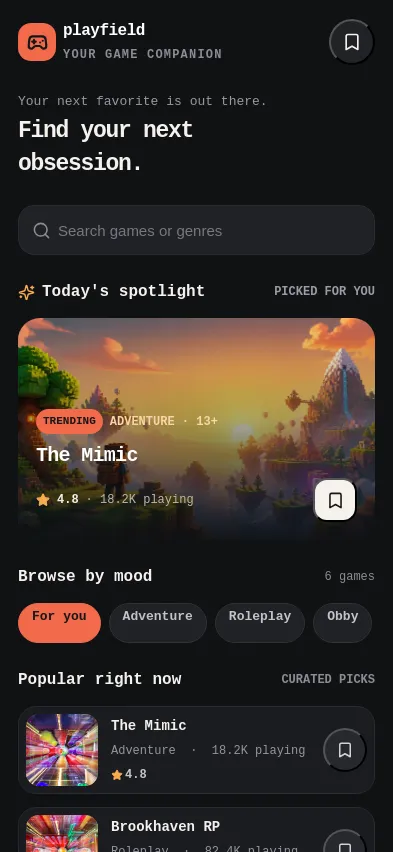 Roblox Companion App