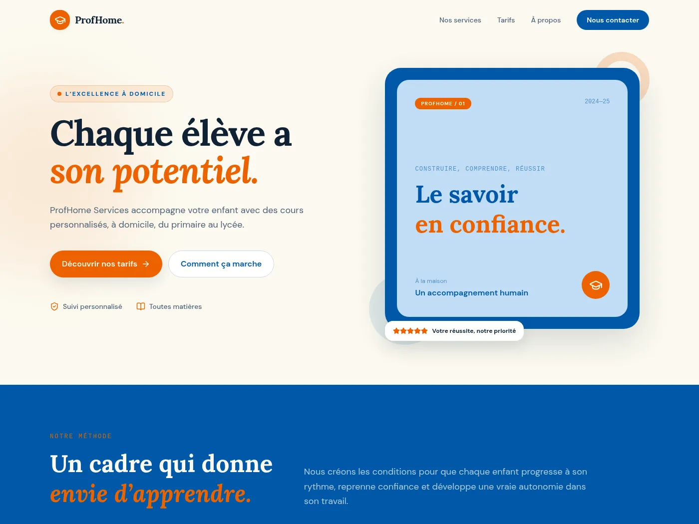 ProfHome Services Site