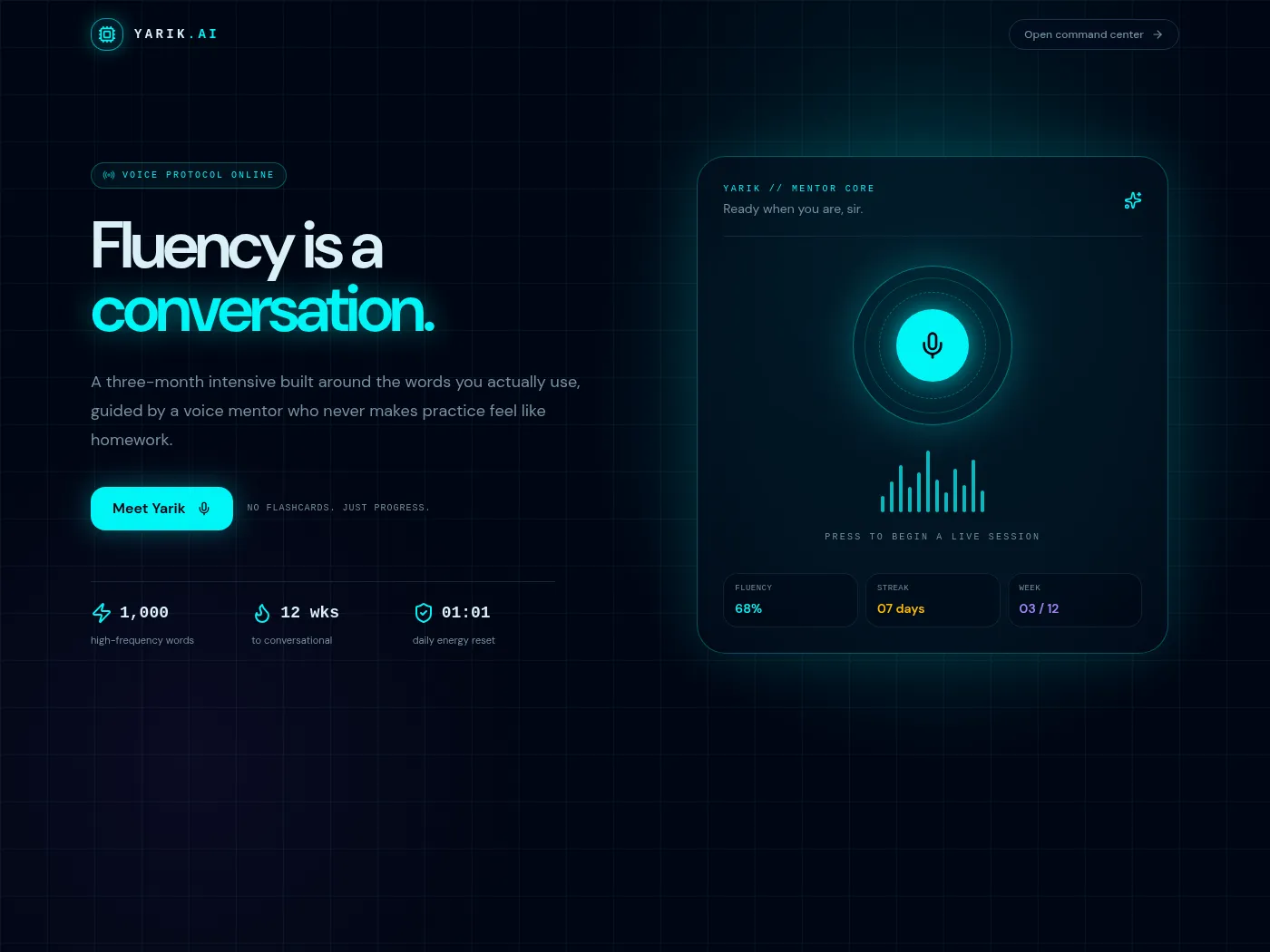 Yarik AI Language Coach