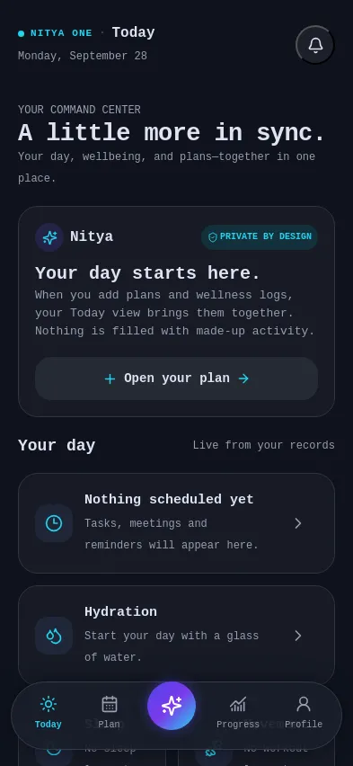 Nitya One Life OS