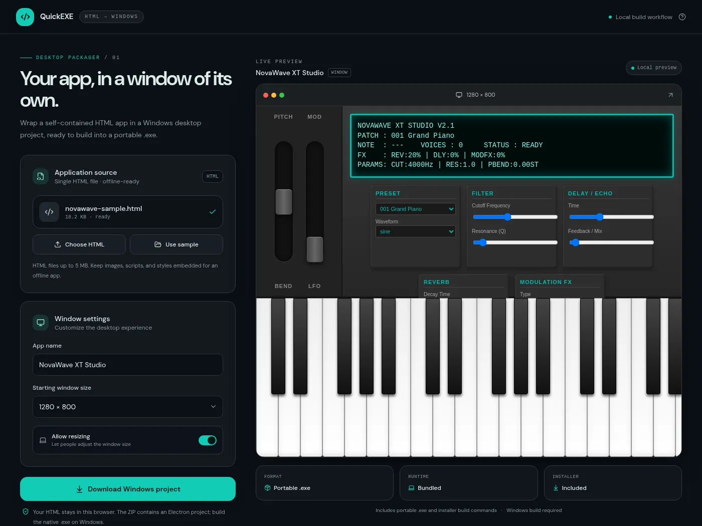 QuickEXE Generator