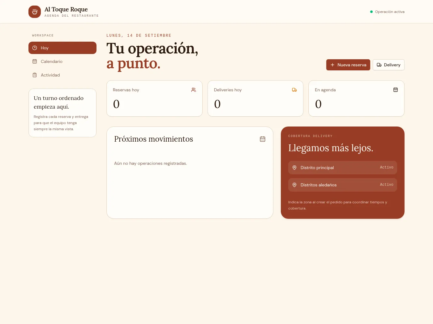 Al Toque Roque Manager