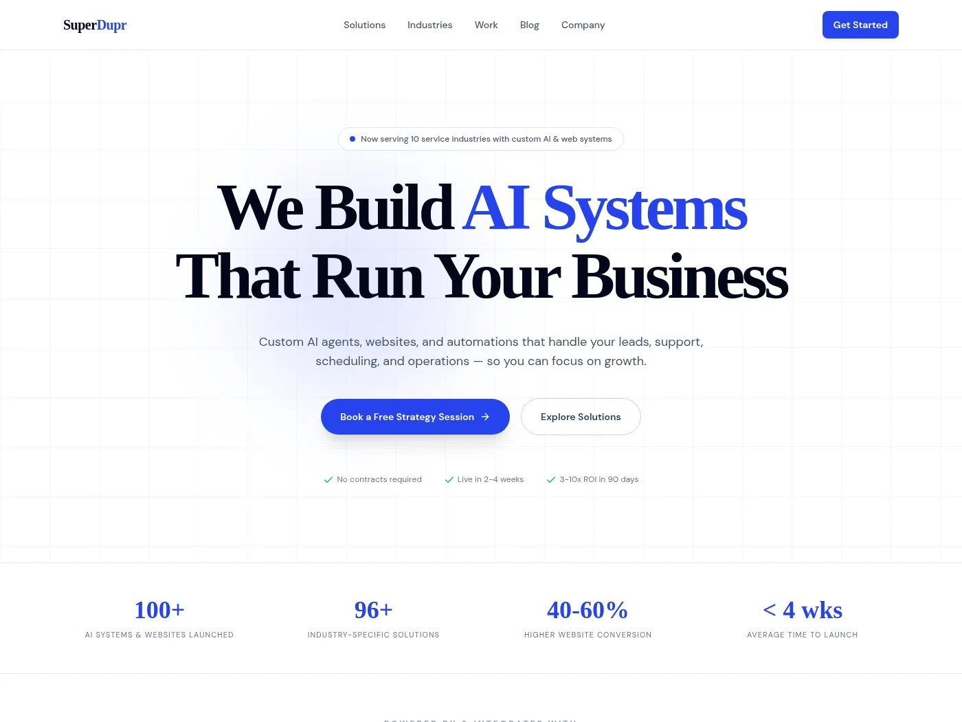 SuperDupr Styled Page