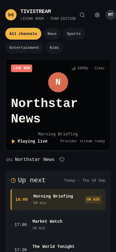 TiviStream Player