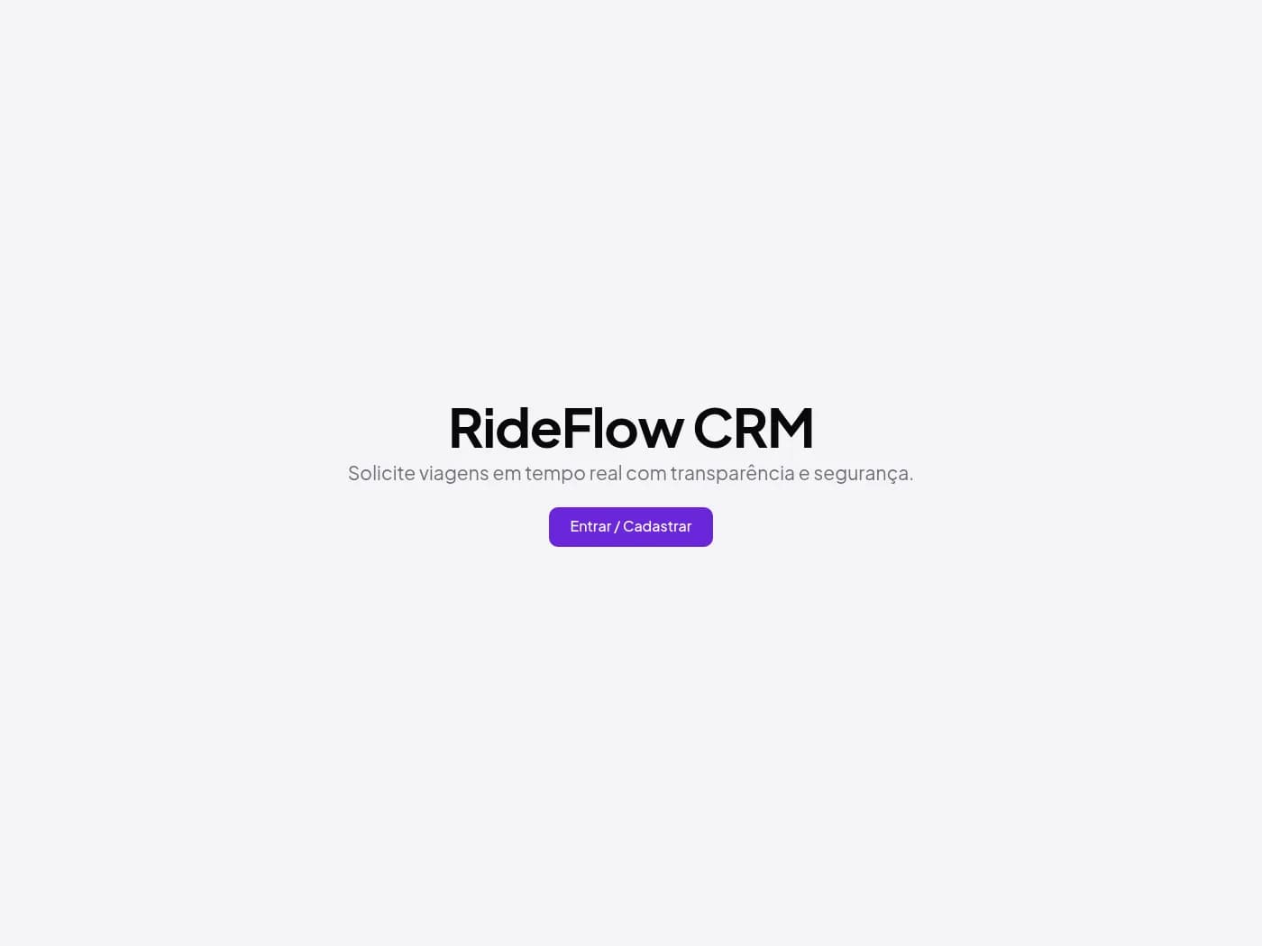 RideFlow CRM