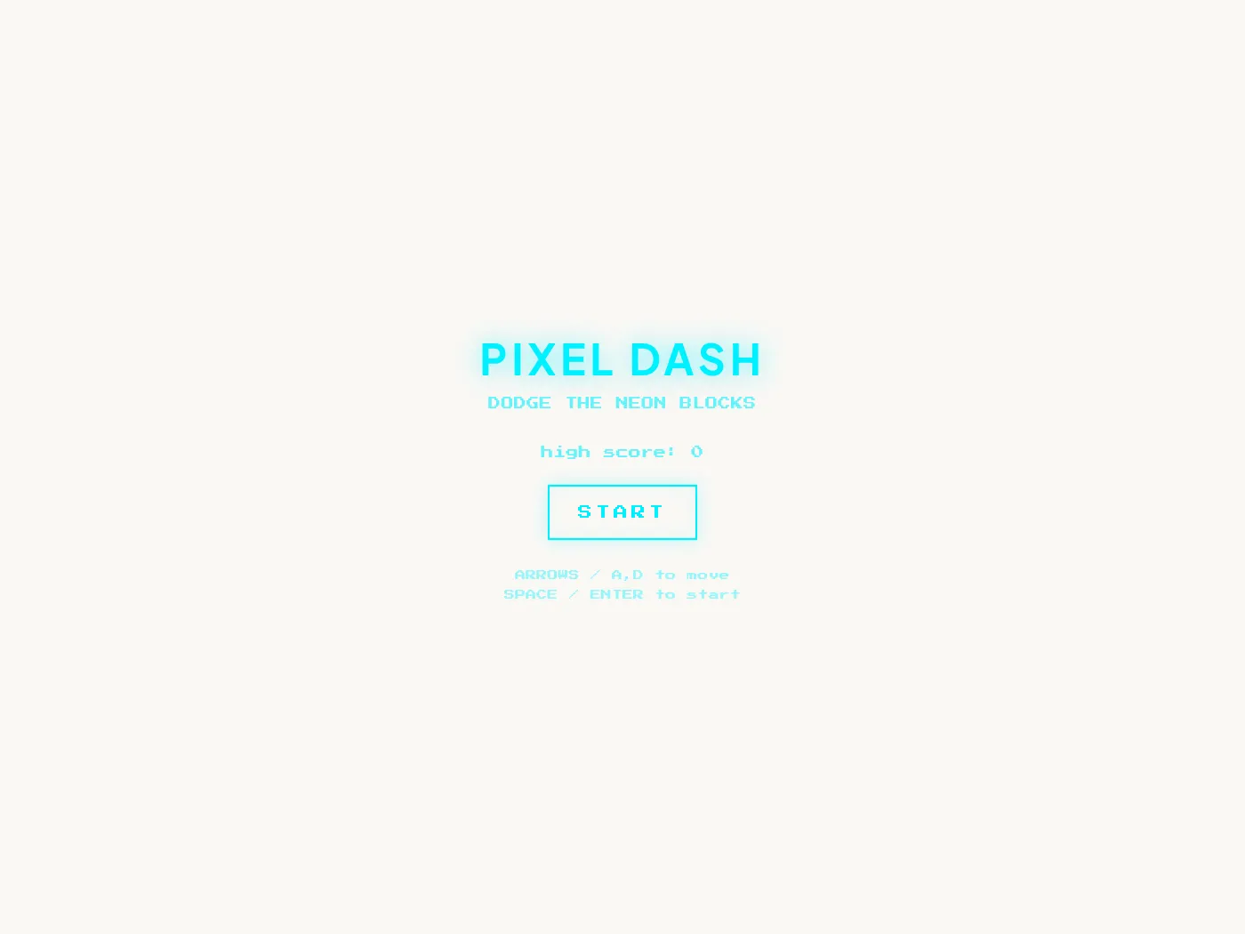 Pixel Dash Arcade