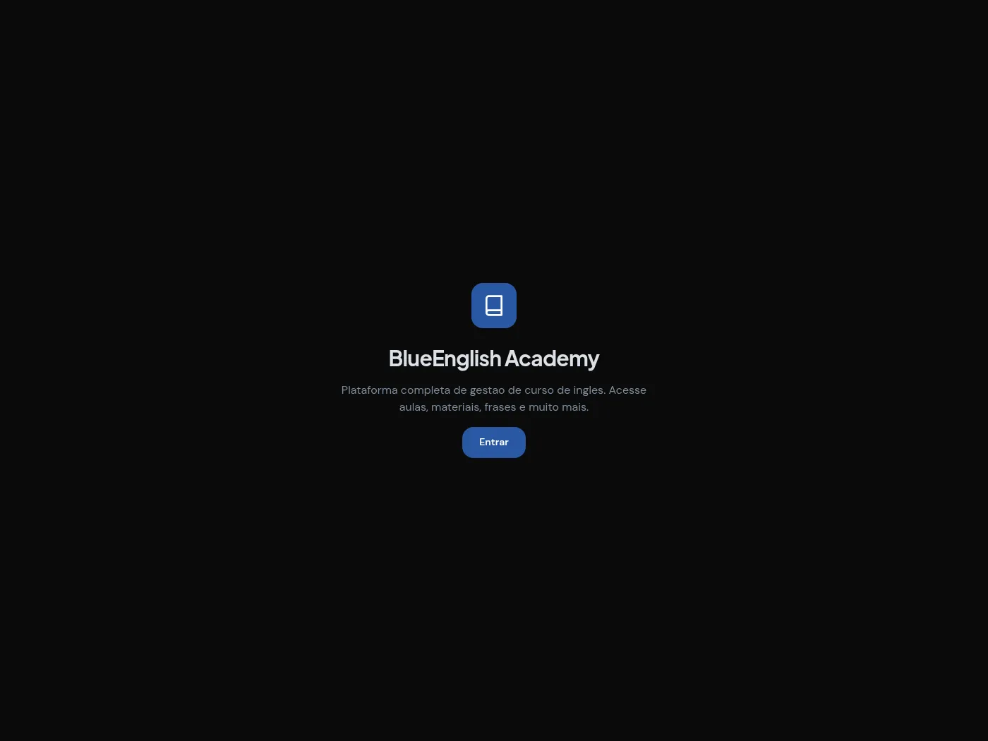 BlueEnglish Academy Hub