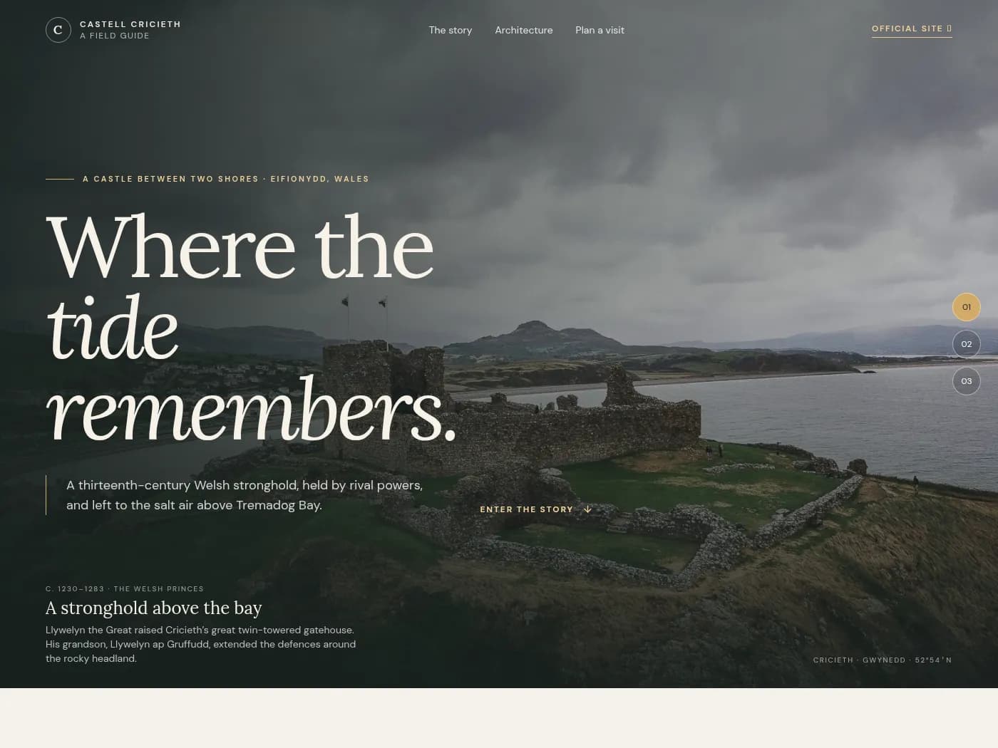 Criccieth Castle Explorer